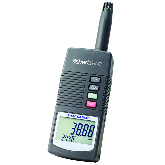 Certified Traceable™ Digital Hygrometer/Thermometer 0°C to 50°C ...