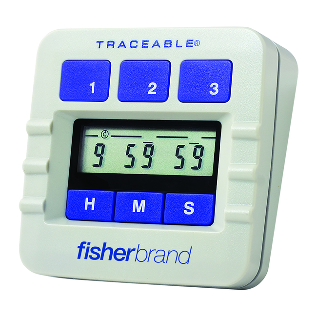 Traceable™ Digital Three-Channel Alarm Timer