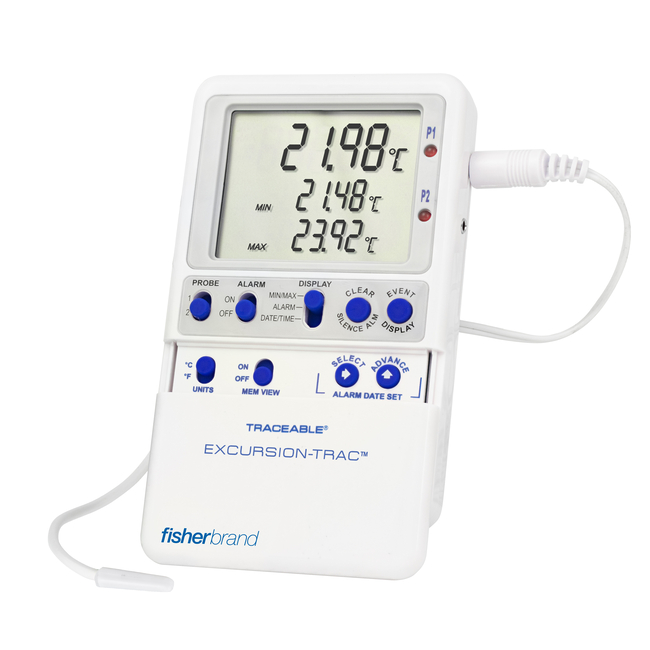 Traceable™ Excursion-Trac™ Datalogging Thermometer 1 Bullet Probe (5/16 ...
