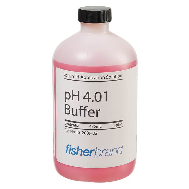 accumet™ pH 4.01 (Red) Buffer, Fisherbrand™ 475 mL | Contact Us | www ...